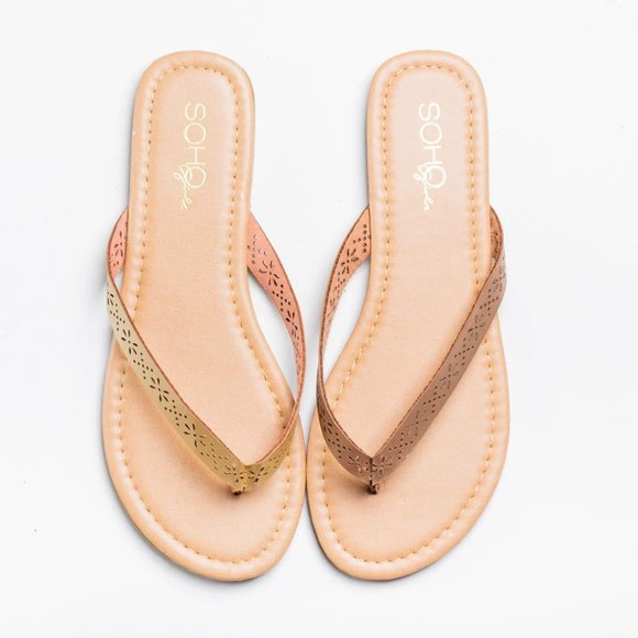 Soho Girls | Shoes | Soho Women Beautiful Fashionable Summer Laser Cut ...